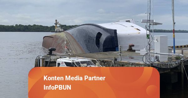Kapal Satya Kencana III Tenggelam di Pelabuhan Panglima Utar Kumai ...